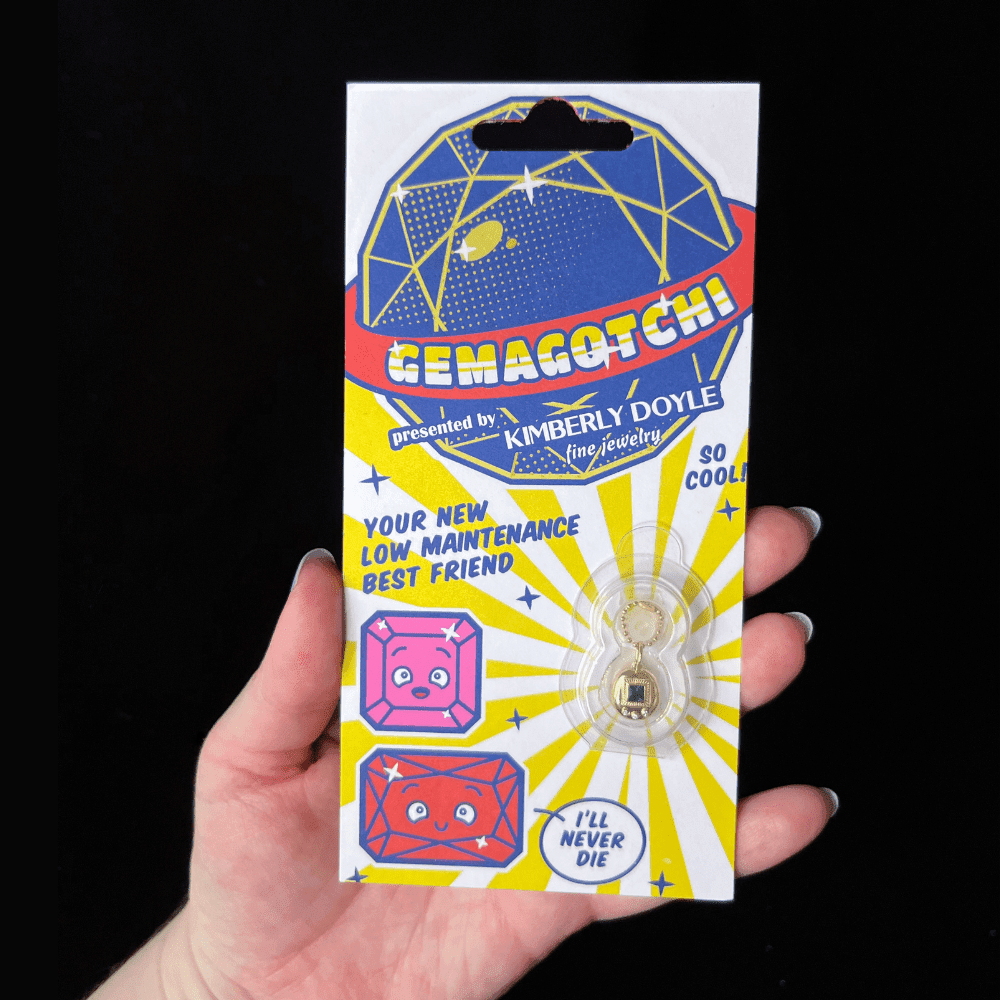 A Kimberly Doyle Gemagotchi is 90's nostalgia at its gemmy best.